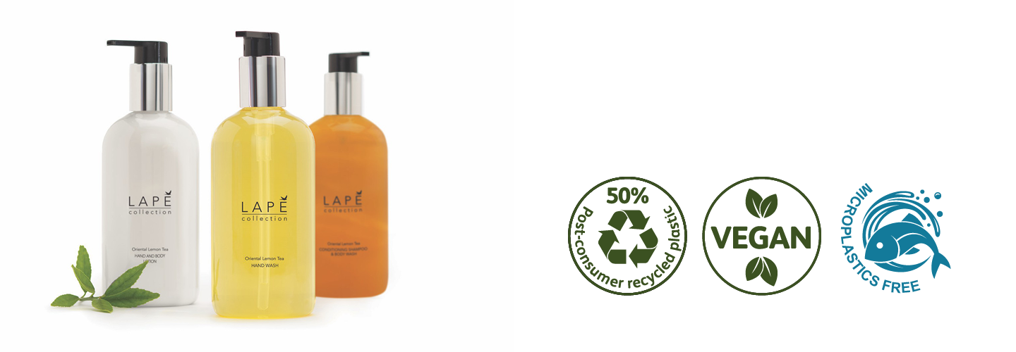 Guest soaps and shampoos LAPE Collection | Diversey