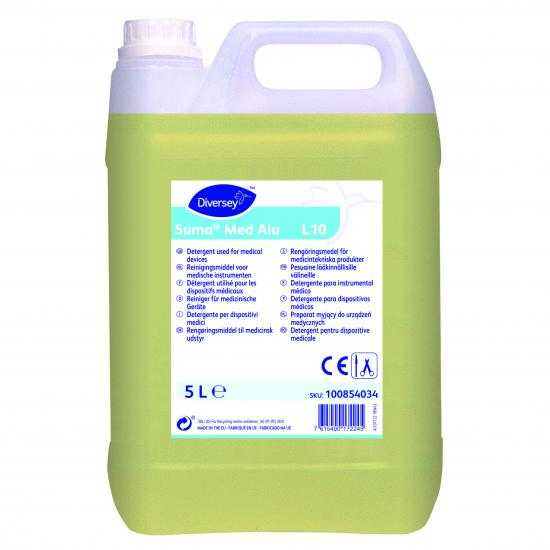 Suma Med Alu L10 2x5L - Flytande maskindiskmedel för rengöring i spol ...
