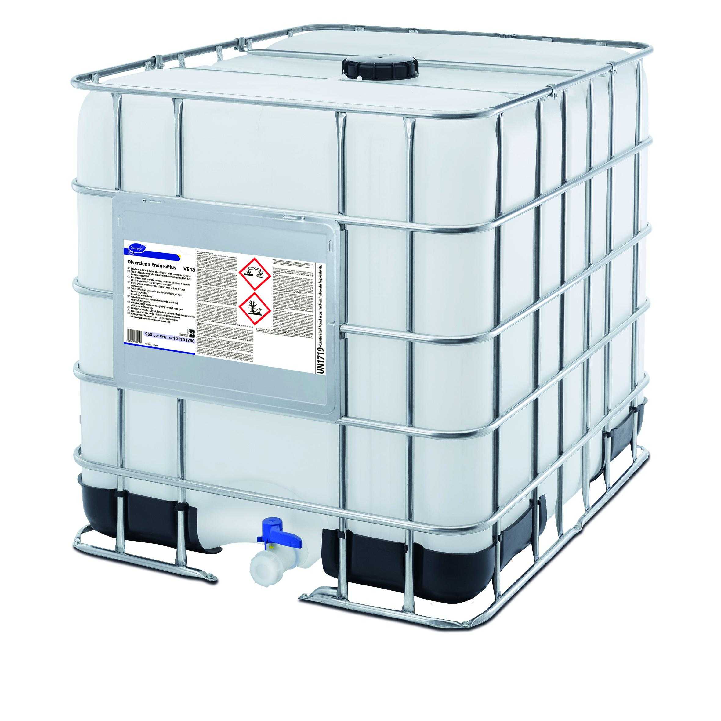 Diverclean EnduroPlus VE18 950L - Medium akaline, highly chlorinated ...