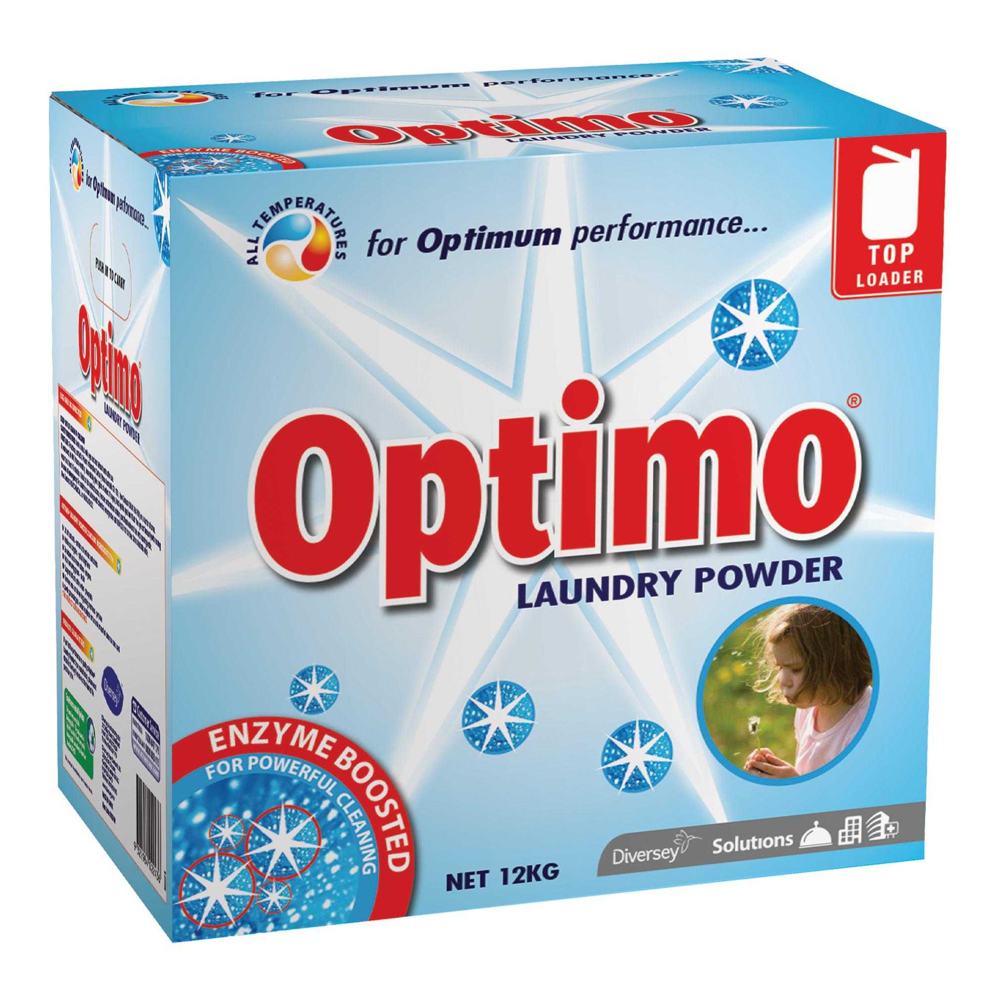 Optimo Laundry Powder - Top Loader | Diversey Australia