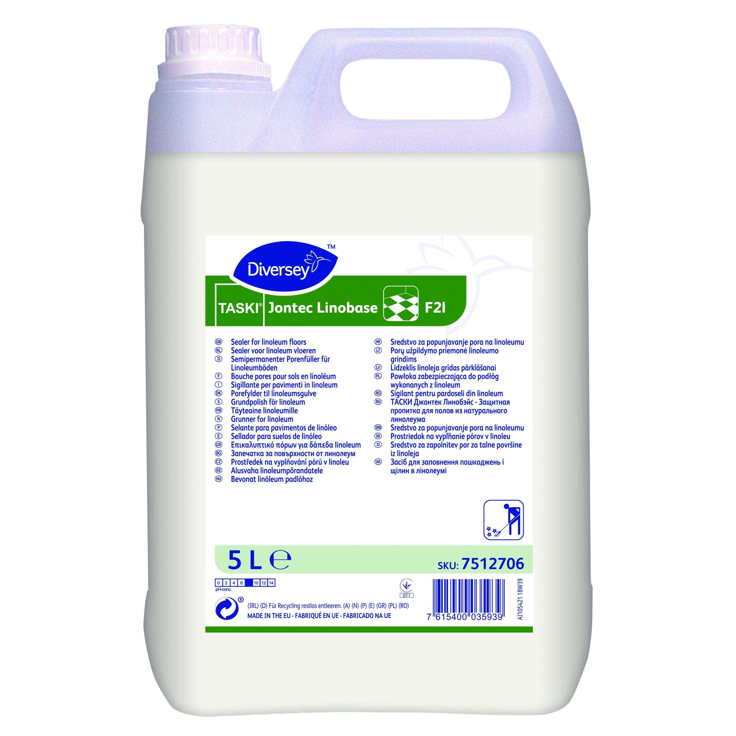TASKI Jontec Linobase F2l 2x5L - Sealer for linoleum floors | Diversey ...